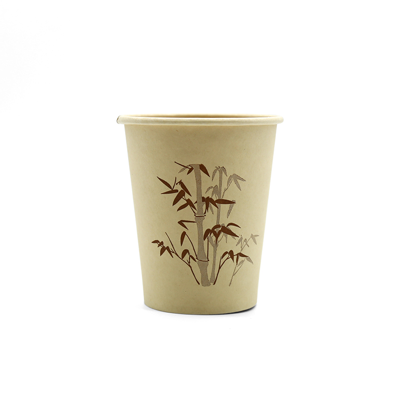 Bamboo pulp tea paper cup is environmentally friendly