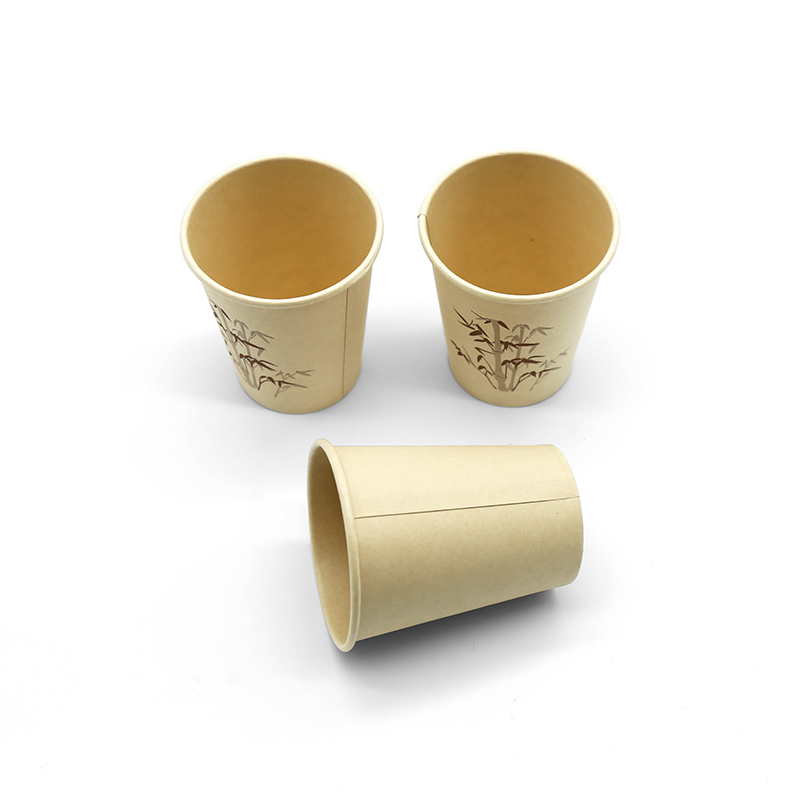 Bamboo pulp tea paper cup is environmentally friendly