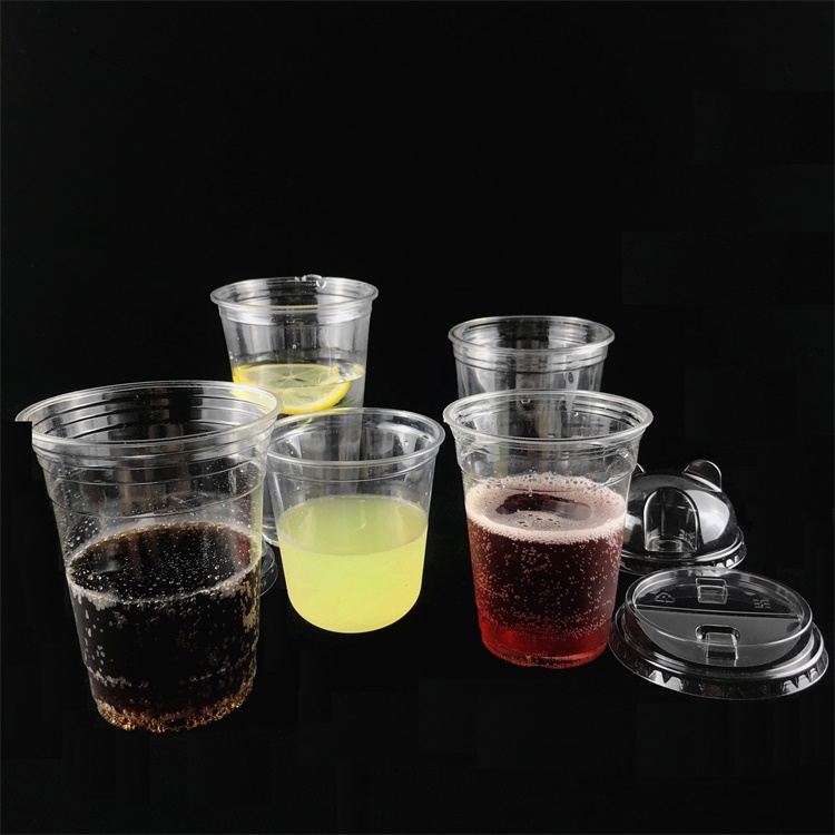 100% compostable PLA biodegradable plastic cup