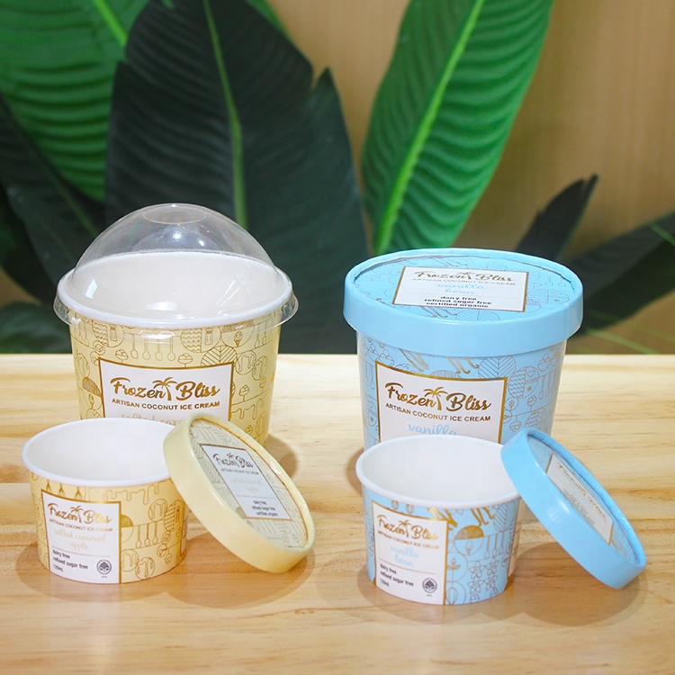 Food grade disposable ice cream paper cup