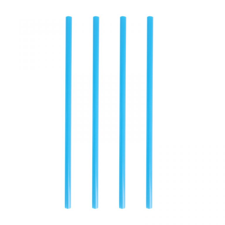 Love shaped straws singular straws pp plastic straws