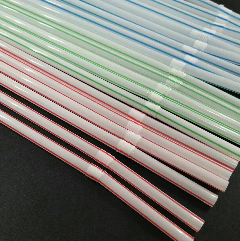 Individually packaged plastic PP straws