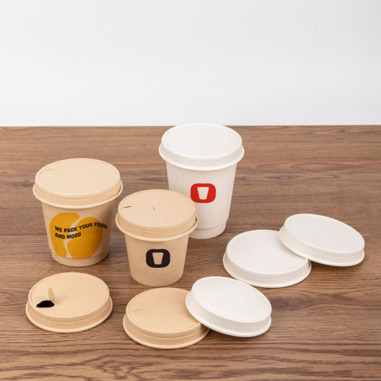 Eco-Friendly Biodegradable Coffee Cup Paper Lid Manufacturer