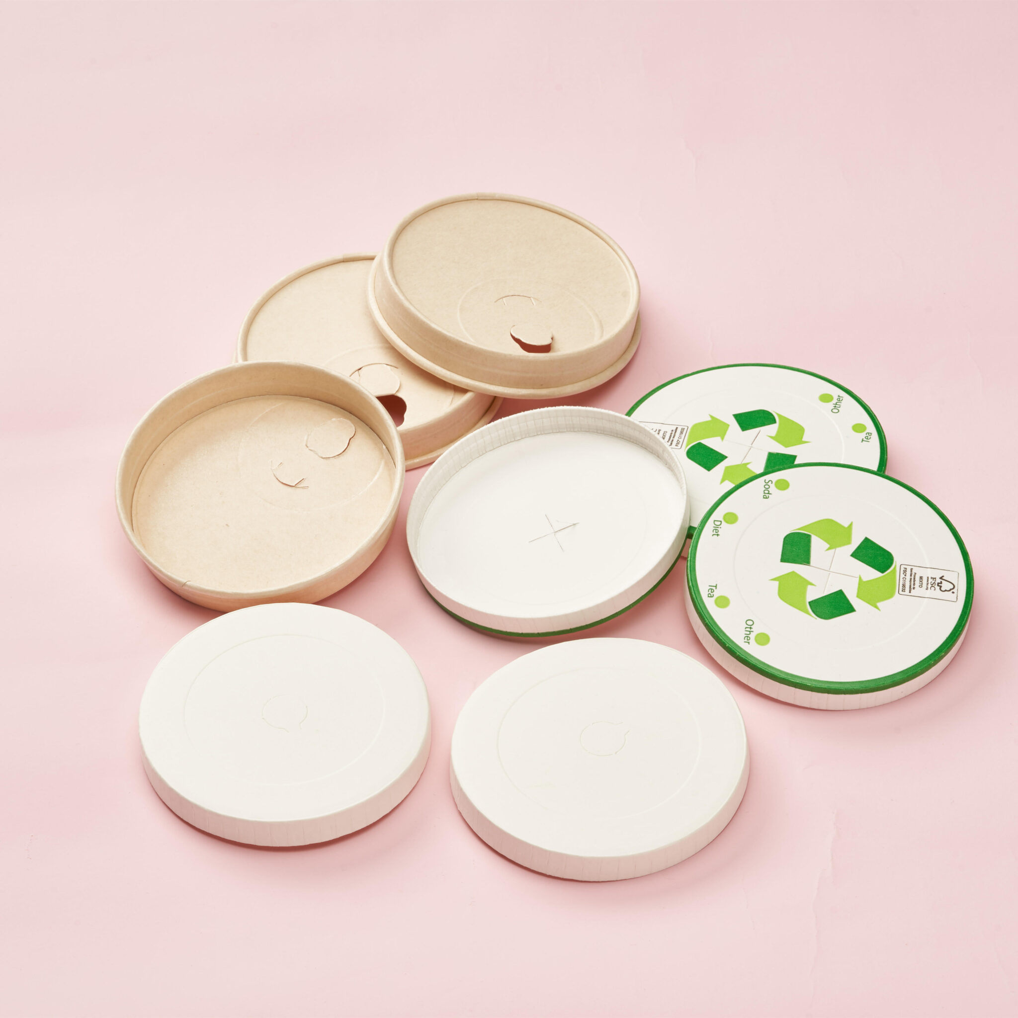 Eco-Friendly Disposable Coffee Paper Cup Lid Factory